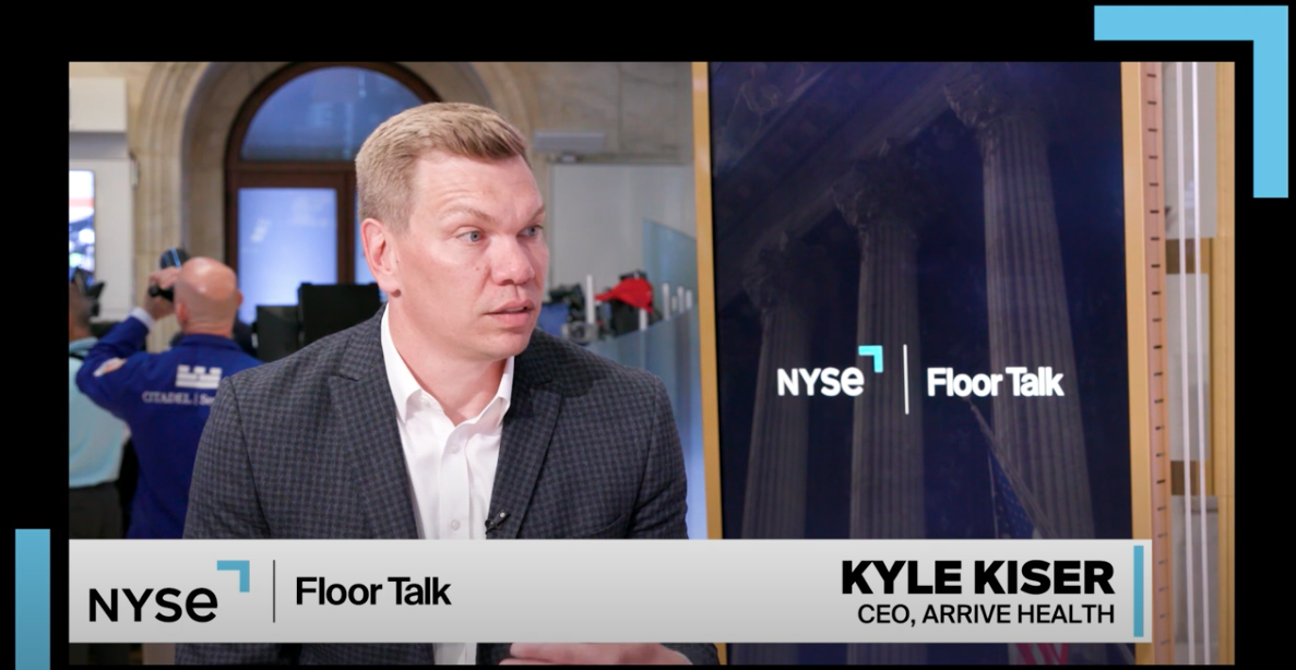Arrive Health Featured on NYSE Floor Talk